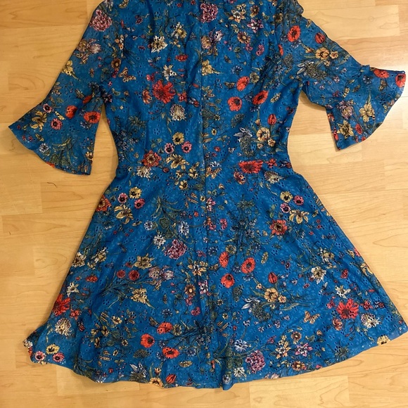 ASOS | Dresses | Oasis Azelia Printed Lace Dress | Poshmark